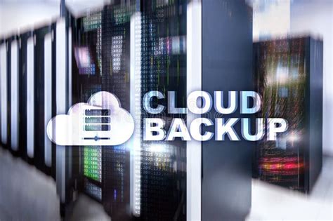 Cloud Backup Server Data Loss Prevention Stock Photo Image Of White Loss
