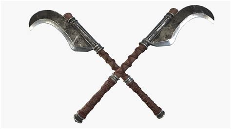 Fantasy Axe Rpg Hooked Axe Brush Bush Hook Ditch Bank Blade Axe Broad Bearded Boarding Axe