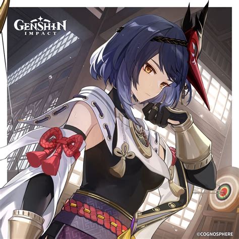 Kujou Sara Genshin Impact Wallpaper Zerochan Vrogue Co