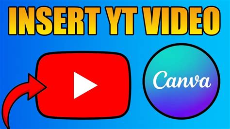 How To Easily Embed Youtube Video In Canva Canva Embed Youtube Video