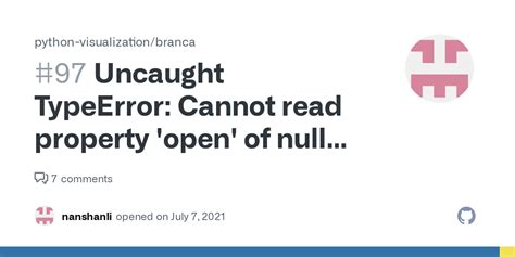 Uncaught Typeerror Cannot Read Property Open Of Null On Branca 0 4 And Above · Issue 97