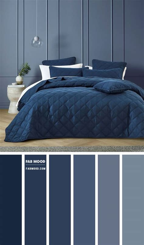 20 Best Bedroom Color Combination Ideas Dusty Blue And Navy Blue