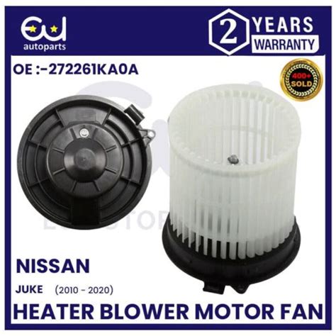FOR NISSAN JUKE F15 HEATER MOTOR FAN BLOWER MOTOR 272261KA0A 2010-2018 ...