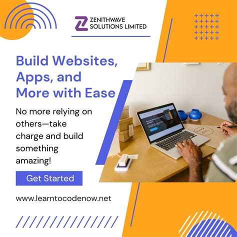 Codingforbeginners Learncoding Techskills Webdesign Zenithwave Solutions Limited