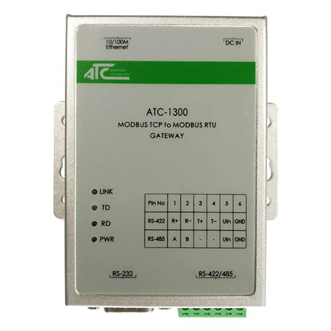 Modbus Tcp To Rtu Low Cost Atc 1300 Modbus Gateway Elsist