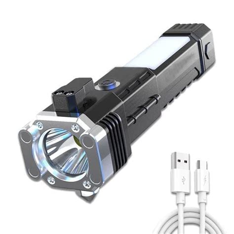 Buy Torch Light Led 3w Rechargeable Torch Flashlightlong Distance Beam Range Car Rescue Torch