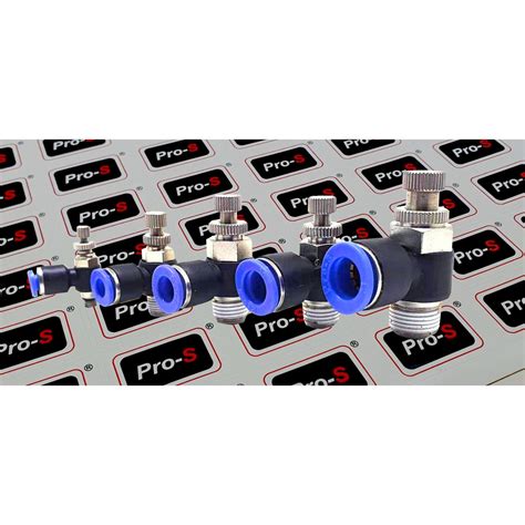 Pro S Pneumatic Speed Controller Nse 04 M5 Tube Od 4 Mm Thread Size M5 1 8 Shopee Malaysia