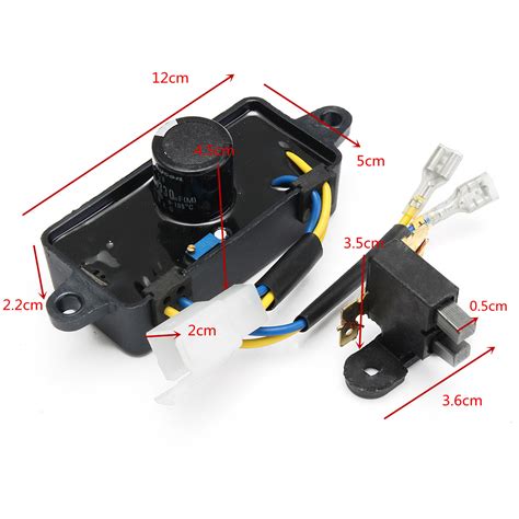 KW Rectangle Automatic Voltage Regulator Rectifier Petrol Generator Alexnld Com