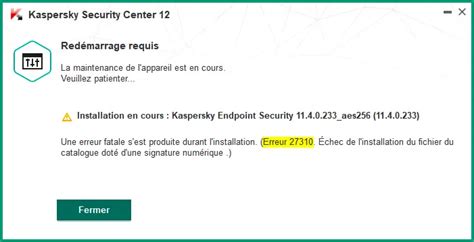 How To Fix Kaspersky Endpoint Security Installation Error 27310 ZineTek