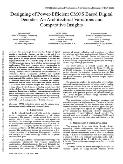 Designingofpower Efficientcmosbaseddigitaldecoderanarchitecturalvariati Pdf