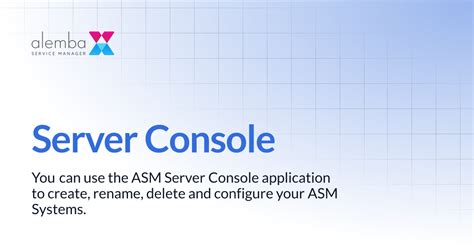 Server Console Asm Hermes