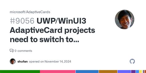 Uwpwinui3 Adaptivecard Projects Need To Switch To Hybridcrt For Consumption By Windows System