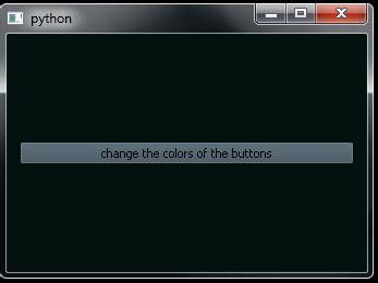 Python PyQt Change App Theme Palette Dynamically Stack Overflow
