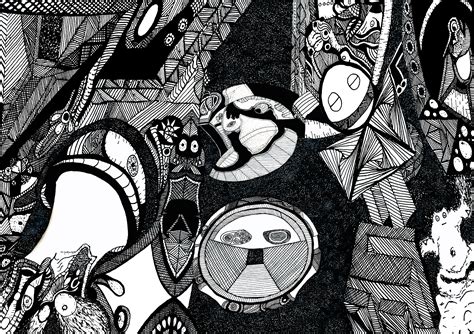 배경 화면 추상 그림 펜 환각적인 윤곽 라인 아트 아내 버섯 얼굴 별 공간 2718x1920 Draren 1740761 배경 화면