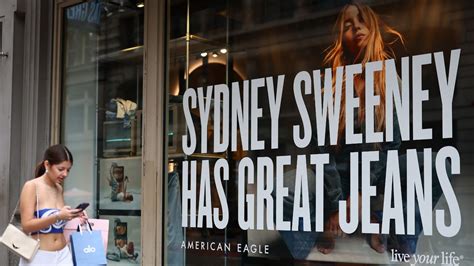 Sydney Sweeneys Great Jeans Ad Sends American Eagle Stock Soaring 25