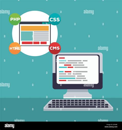 Cloud Cms Background Stock Vector Images Alamy