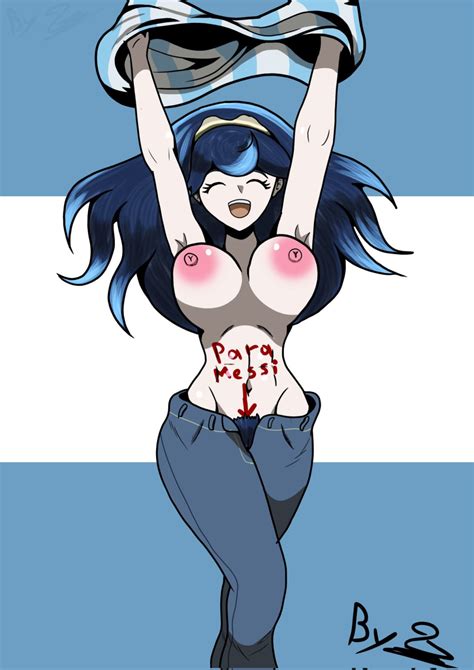 Rule 34 1girls 2022 Fifa World Cup Argentina Argentine Flag Artist