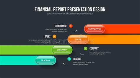 Business Showcase 4 Option Diagram Frame Design Stock Vector Illustration Of Concept Plan