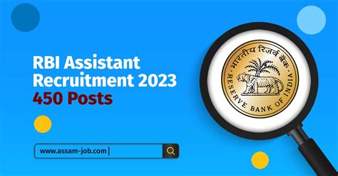 Rbi Assistant Recruitment 2023 450 Posts Apply Online
