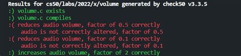lab 4 volume r cs50