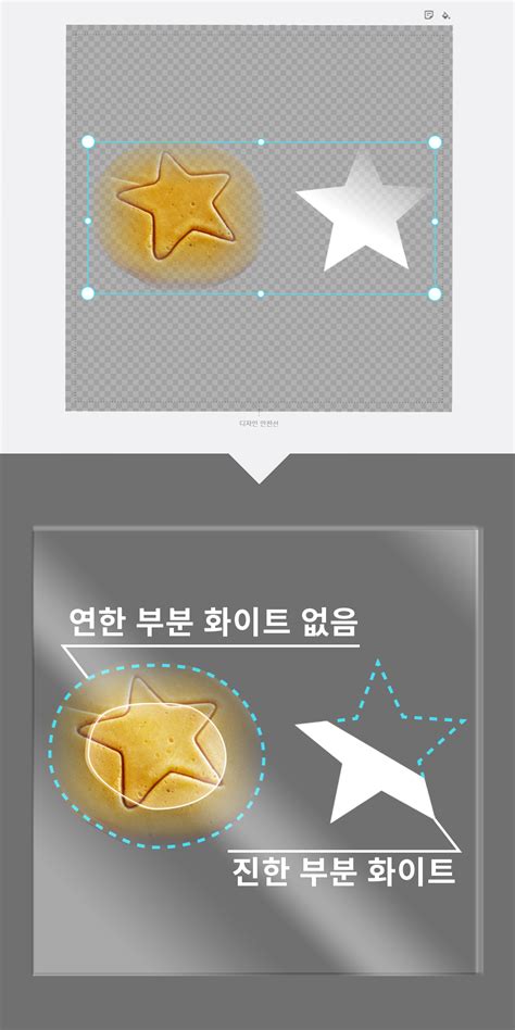 싱글 스티커 투명 비즈하우스