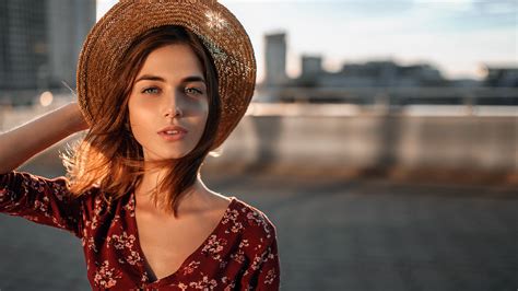 배경 화면 여자들 모자 초상화 야외 여성 1920x1080 Motta123 1459931 배경 화면 Wallhere