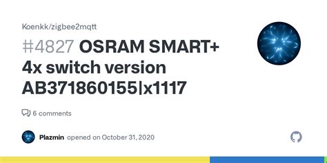 Osram Smart 4x Switch Version Ab371860155x1117 · Issue 4827 · Koenkk