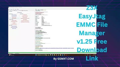 Z3X EasyJtag EMMC File Manager V1 25 Free Download Link In 2024 Management Firmware Memory