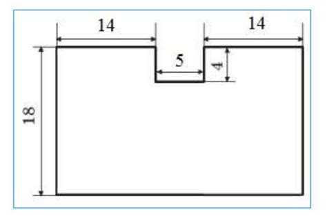 Вычислите периметр и площадь фигуры изображенной на рисунке размеры даны в метрах Школьные