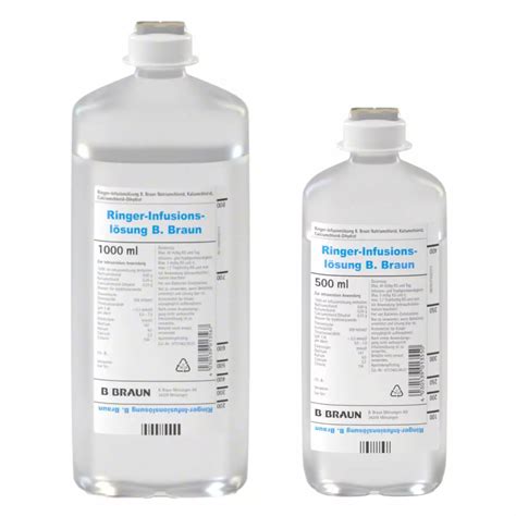 B Braun Ringer Infusionslösung 500 Ml Online Kaufen