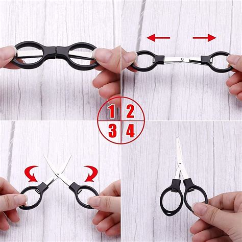Portable Travel Scissorsmini Folding Scissors Cuttermini Glasses