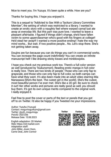 Addicted To Sex With A Taciturn Library Committee Member Summer Vacation Porn Comic English 67 Addicted To Sex With A Taciturn Library Committee Member Summer Vacation Porn Comic English 67
