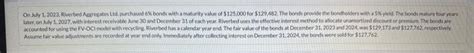 Solved Accounted For Using The Fv Oci Model Withrecycling
