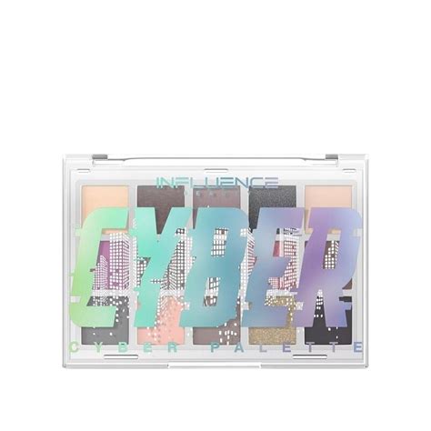 Influence Beauty Палетка теней Cyber Eyeshadow palette купить | VISAGEHALL