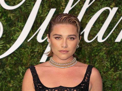 Florence Pugh Wore Sheer Top With No Bra At Paris Fashion Week Photos