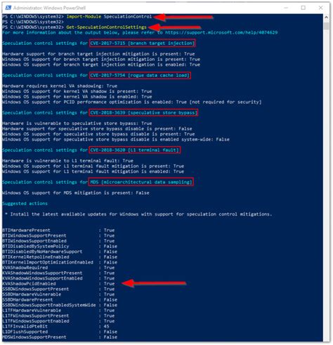 how to check vulnerable status for windows systems with get