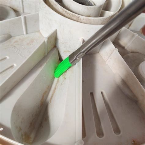 Slender Dual Head Gap Wash Brushes Practical Nylon Washing Machine