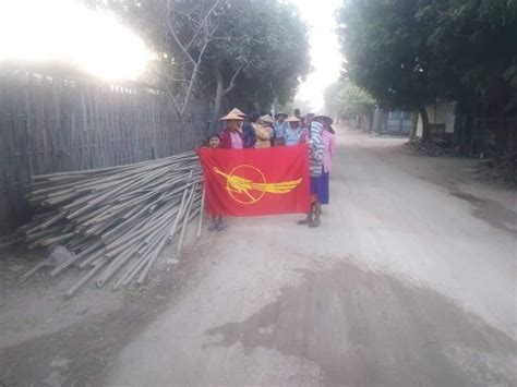 ယင်းမာပင် မြောက်ပိုင်း သပိတ်အင်အားစုများ စစ်အာဏာရှင် တော်လှန်ရေး ဆန္ဒပြ Khit Thit Media