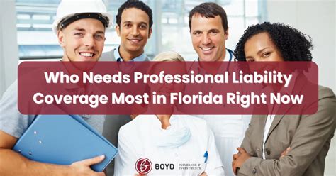 Who Needs Professional Liability Coverage Most In Florida Right Now