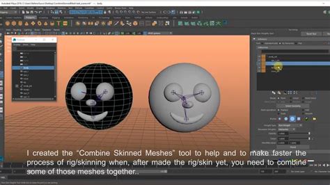 Combine Skinned Meshes Tool Tutorial Mesh Tool Tutorial Mesh