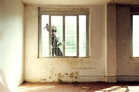 THE DARK LADY BEHIND THE WINDOW WITH THE PEER Behance