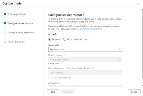 Form Recognizer Doesnt See Resources Microsoft Qanda
