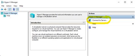Microsoft S Virtual Machine Hub Hyper V Server 2019