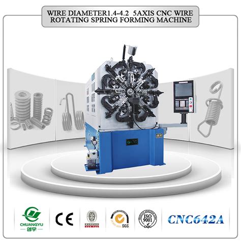 축 Cnc 스프링 기계 스틸 와이어 권선 자동 변압기 코일 권선 기계