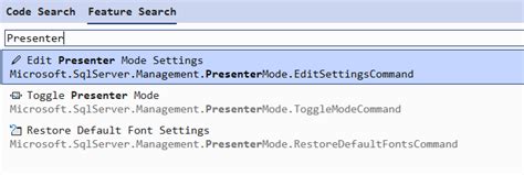 Ssms Tips And Tricks 2 4 Presentation Mode The Bit Bucket