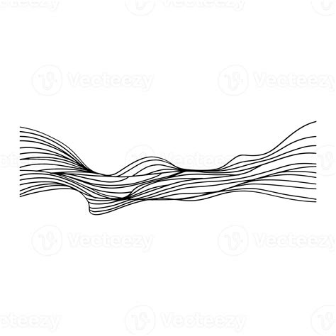 Abstract Flow Line Element 37133192 Png