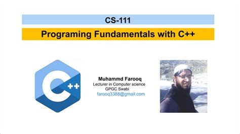 Programing Fundamentals With C Ppt