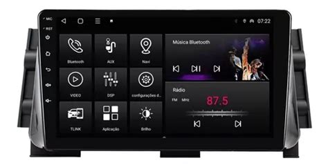 Central Multimidia Nissan Kicks Android 2gb Carplay Bt 9p 4g Parcelamento Sem Juros