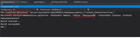 resolved the term scaffold dbcontext is not recognized as the name of a cmdlet thecodebuzz