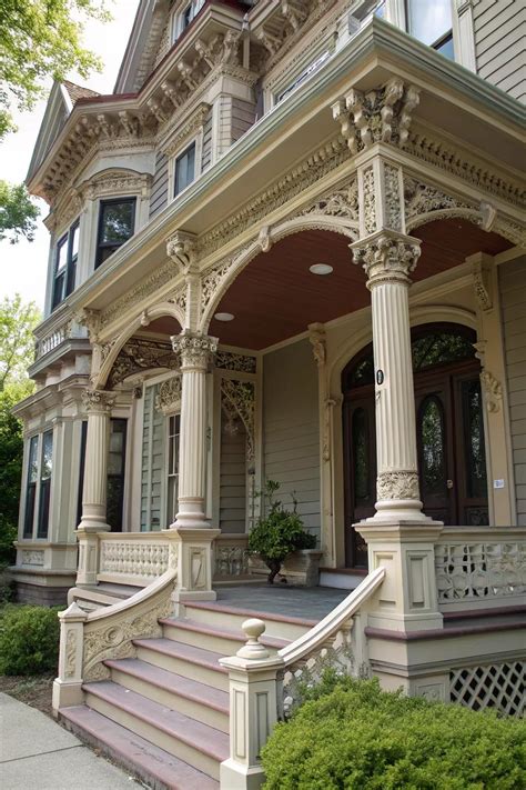 Graceful Front Doors For Victorian Homes Light And Layer